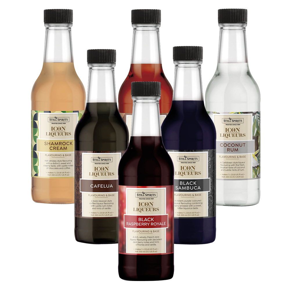 10 PACK Still Spirits Icon Liqueur YOU CHOOSE Black Sambuca ...